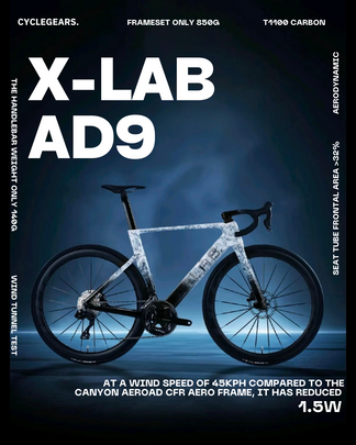XDS AD9 FRAMESET – CycleGears